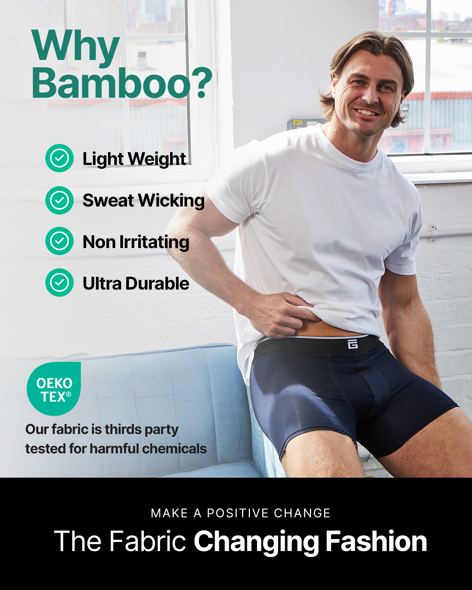 The Bamboo Boxer - 3 Pack – Giovici