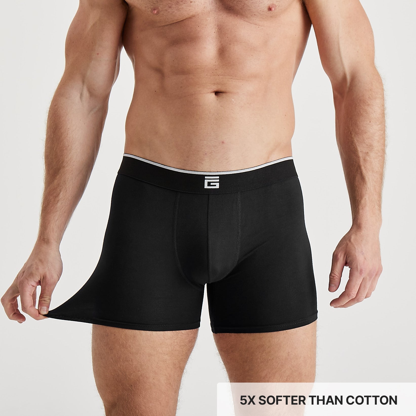 The Bamboo Boxer - Nero Black – Giovici