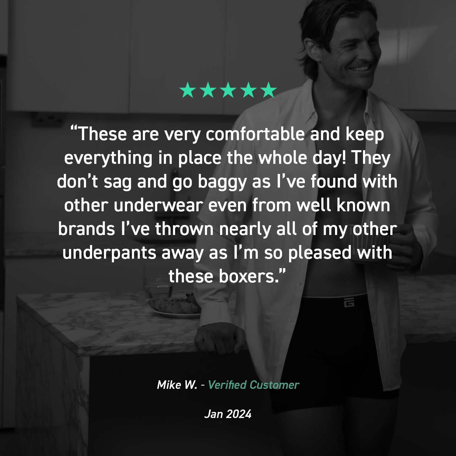 The Bamboo Boxer - Nero Black – Giovici